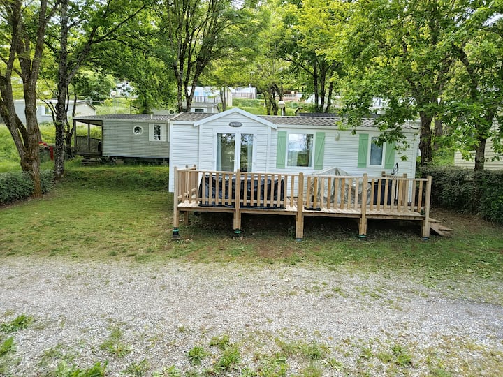 Mobile-home Dans Camping 4 éToiles - Pont-de-Salars