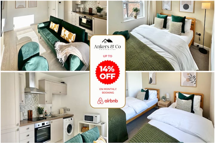 Monthly Discount: 14% Off | Free Parking & Wifi - Stockport
