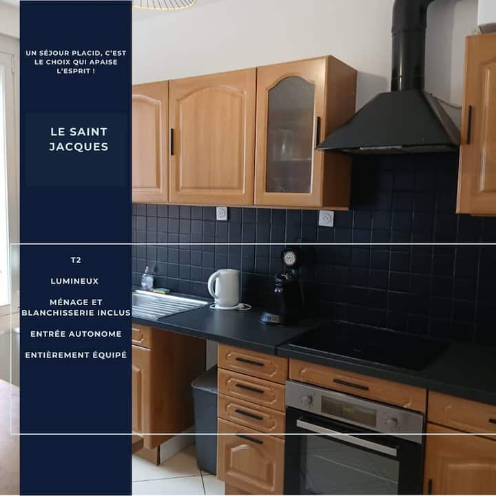 Le Saint Jacques, T2 De 51m² En Centre Ville - Douai