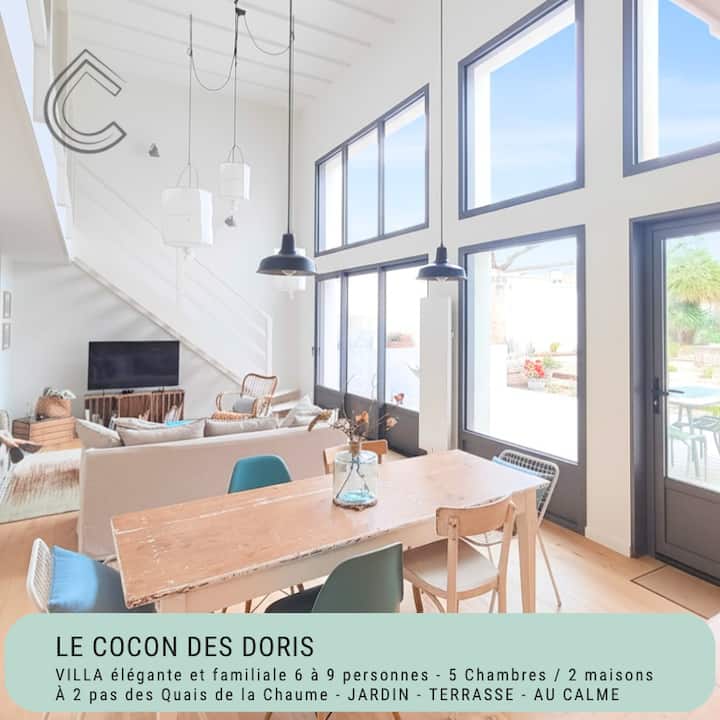 Le Cocon Des Doris - Villa à 2 Pas Des Quais - Les Sables-d'Olonne