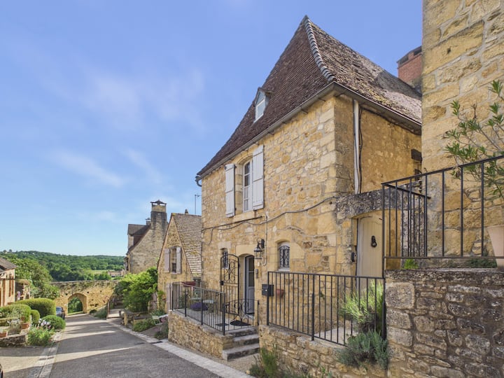 Authentique Maison Familiale Proche Bourg - 6 Pers - Domme