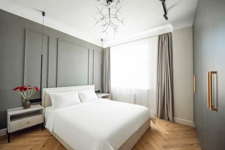 Premium Apartment With Daugava River View - Riga