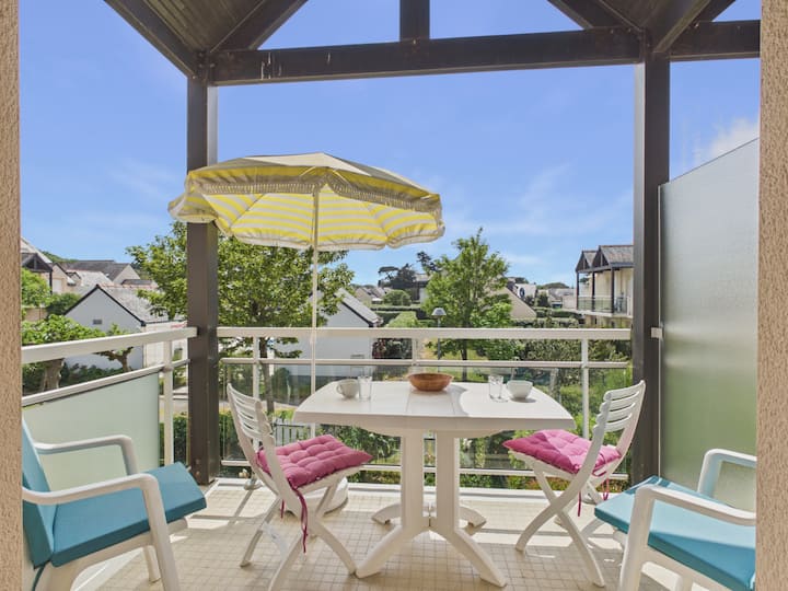 Appartement Piscine Commune 800 M Mer - 3 Pers - Batz-sur-Mer
