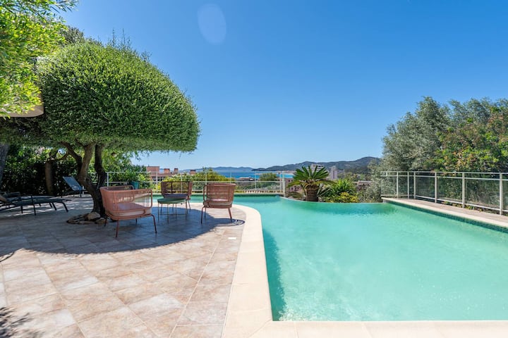 La Villa Hydra Au Super Lavandou - Hyères