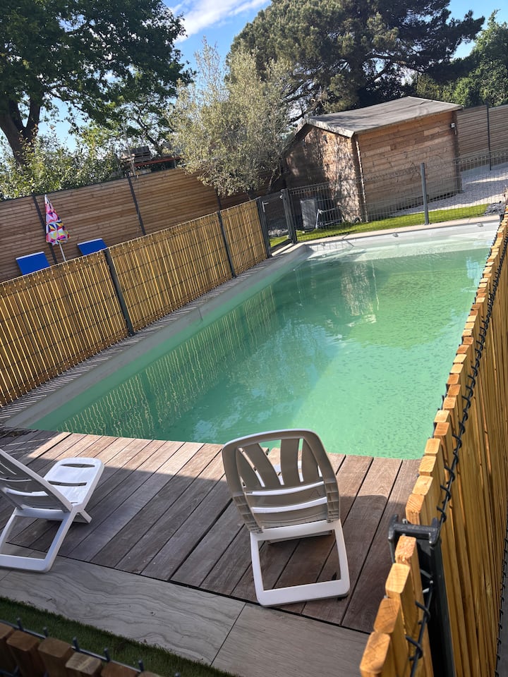 Maison 3 Chambres Avec Piscine Chauffée - Pornic