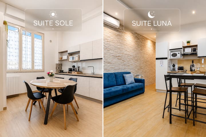 Regina Anna Home | Sole & Luna Suites (9 Guests) - Bari