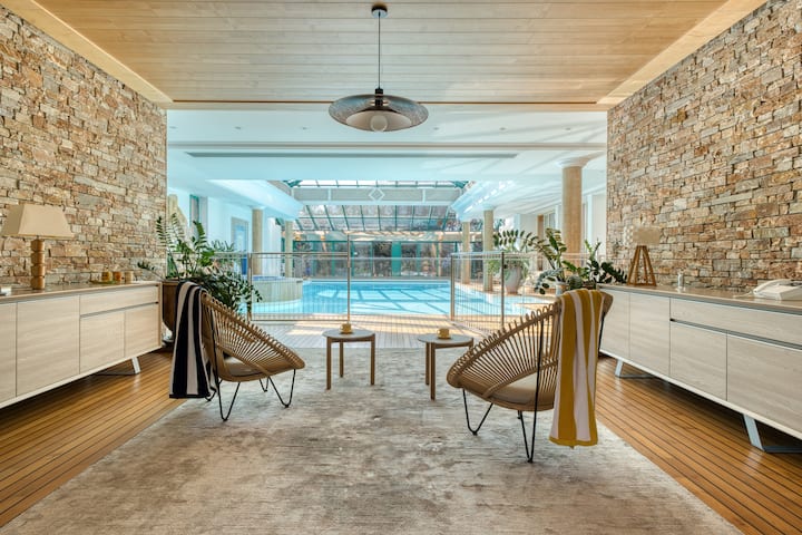 Villa Familiale 15 Pers Piscine Intérieure Spa - Jard-sur-Mer