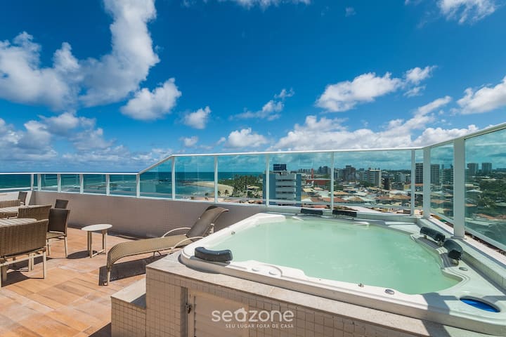 Apt. In Condo. W/ Sea View And Gym Sip0206 - Salvador de Bahía