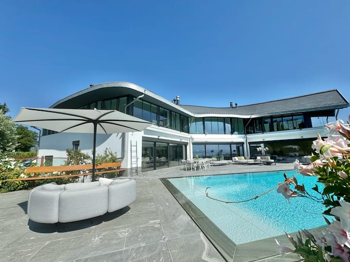 Luxury Lake Geneva Villa With Panoramic Views - Nyon