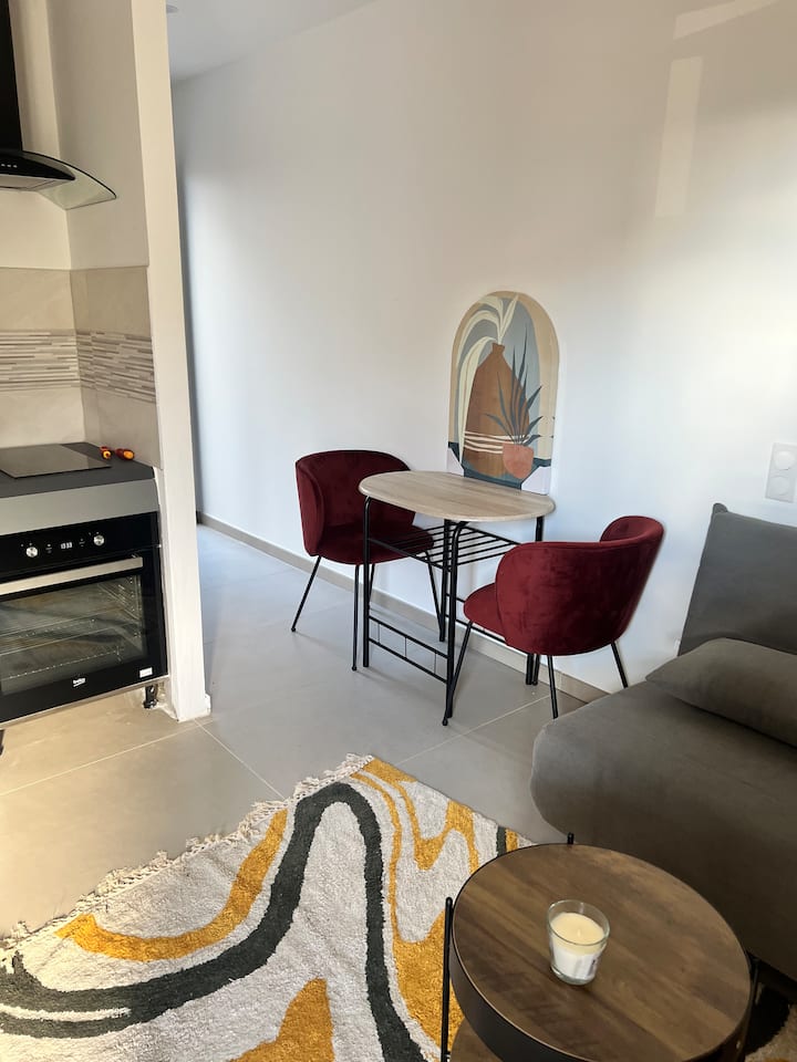 Studio Cosy Proche Plages - Fabrègues
