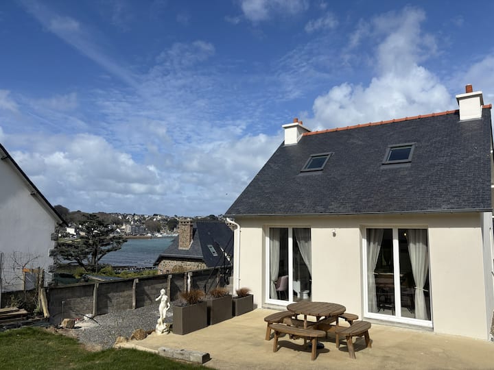 Gîte Conviviale 5 Pers Vue Mer Sur Baie De Perros - Lannion