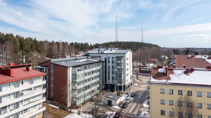Studio With Sauna, Balcony & Free Parking - Lahti