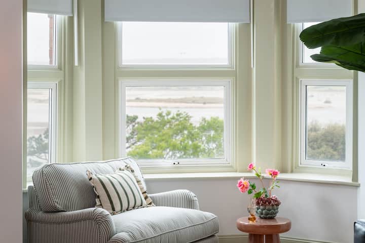 Luxury Coastal Penthouse Slps 8 Best Views Exmouth - Topsham