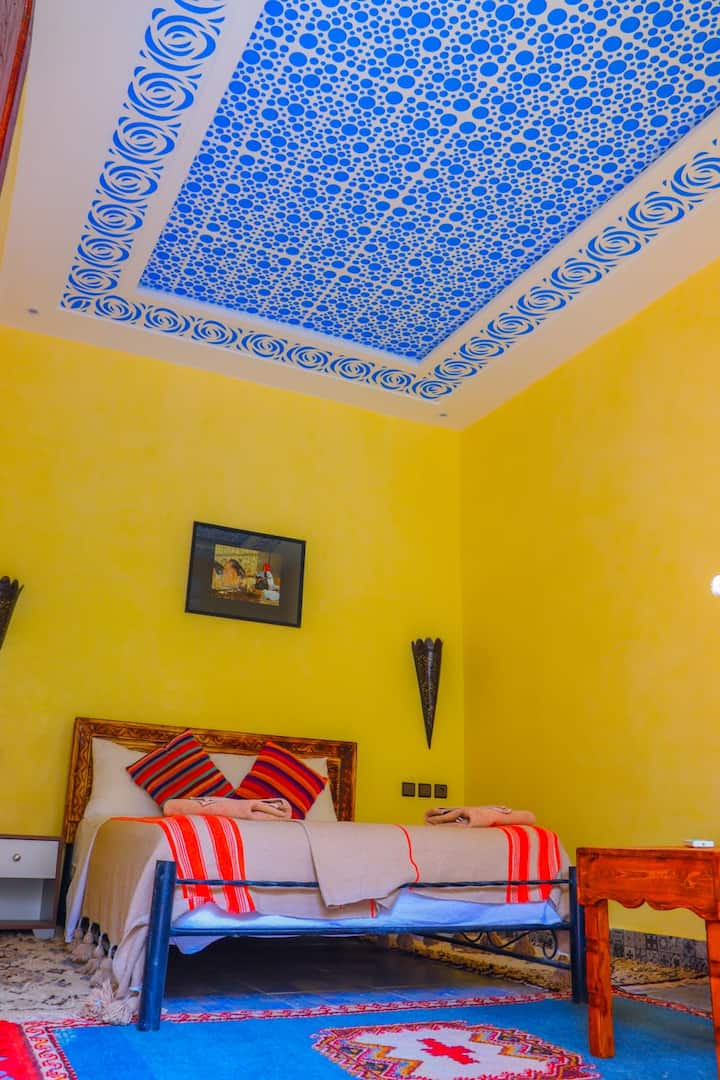 Latifa Triple Room – Authentic Riad Stay In Zagora - Zagora