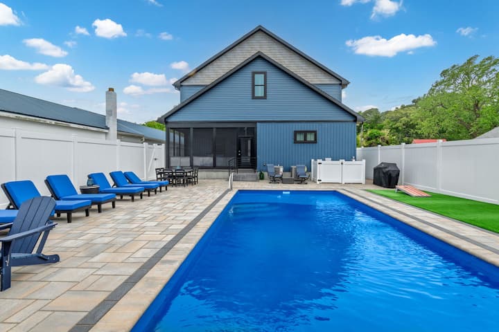 Dapool Table Brand New House Private Pool - Rehoboth Beach, DE