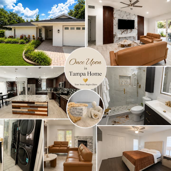Once Upon In Tampa Home/3 Mins To Bush Gardens - Tampa, FL
