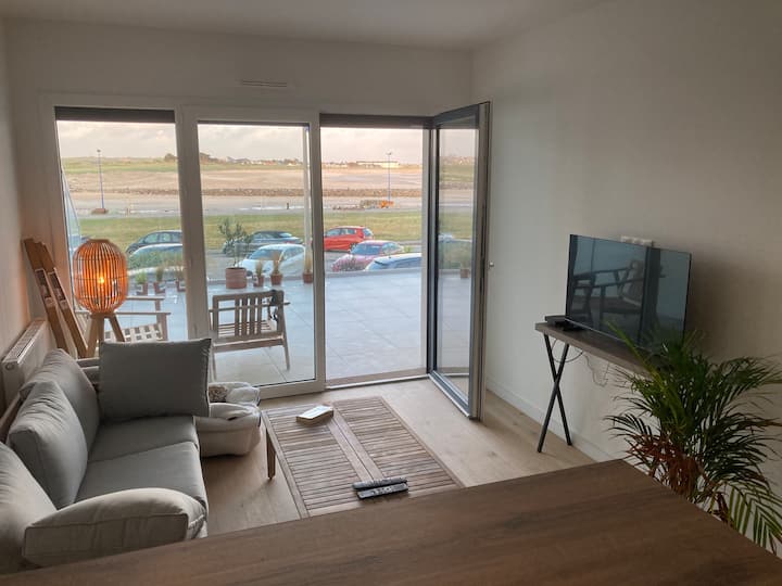 Appartement Avec Terrasse Vue Mer Et Proche Plage - Barneville-Carteret