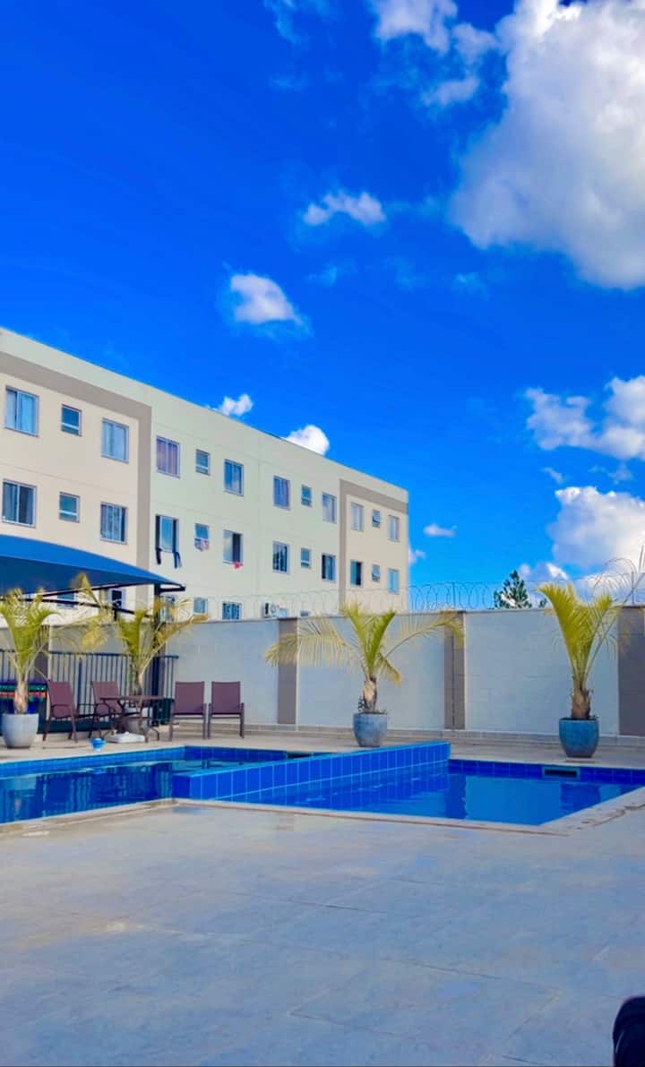 Apto Moderno, Com Piscina Ao Lado Do Shopping. - Botucatu