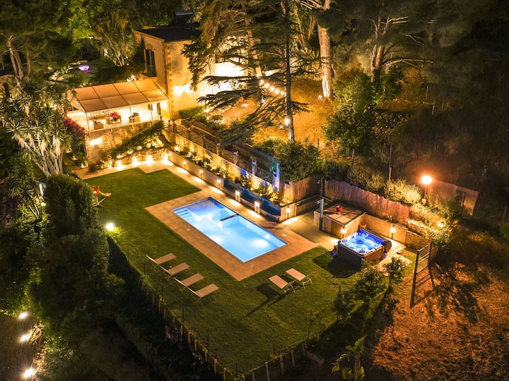 Villa Tommaso Maruggi Jacuzzi Und Privater Pool - Balestrate