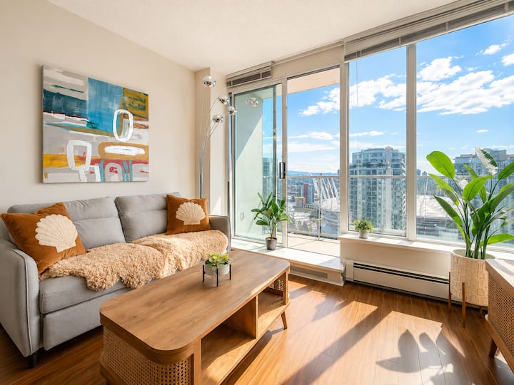 Modern High-floor 2br+den W/views | Dt Vancouver - Vancouver