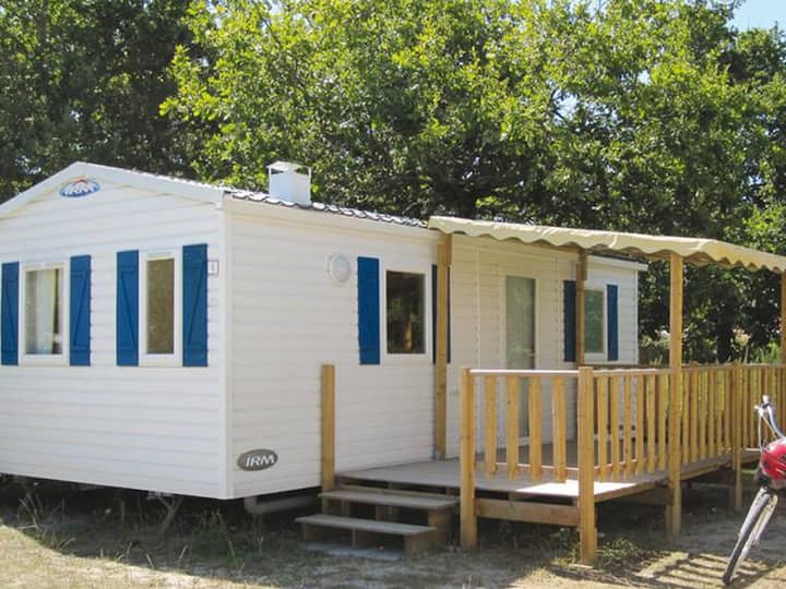 Mobil Home Accueillant, Animaux Ok - 6 Pers. - Montalivet les Bains