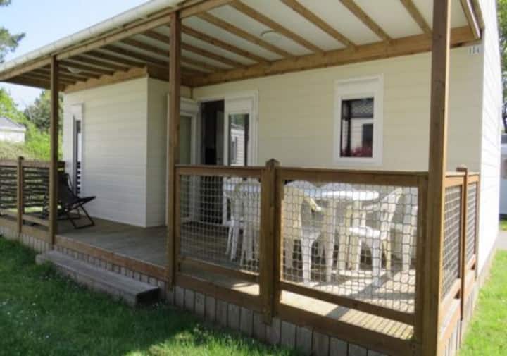 Mobil Home 3 Chambres 6 Adultes + 2 Enfants Tv, 35 - Ambon