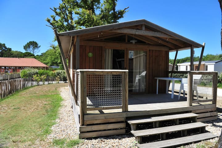 Chalet 6 Personnes 2 Chambres + 1 Banquette Conver - Montalivet les Bains