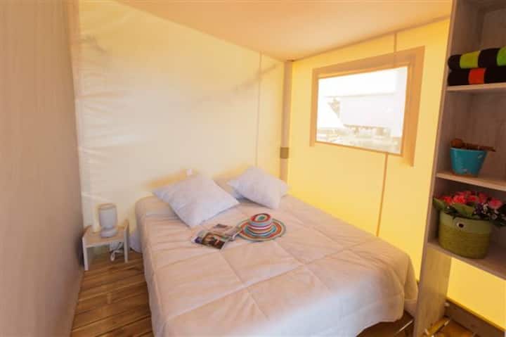 Tente Sahari 2 Chambres 5 Personnes 20 M², Sans Sa - Le Bugue