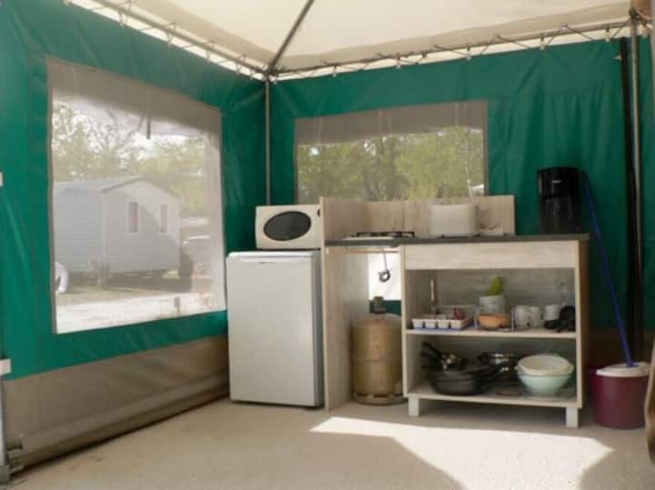 Tente Eco 2 Chambres 4 Personnes, Sans Sanitaires, - Montalivet les Bains