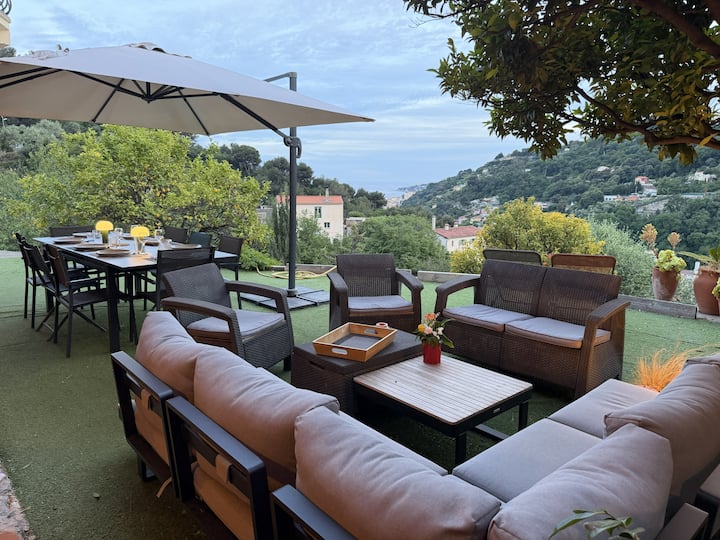 La Shangri-la – 8 Pers | Vue Mer&montagne | Menton - Menton