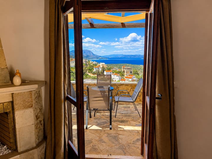 Hidden Oasis Amazing Seaview- Ioli 1bd 1ba 4pl - Greece