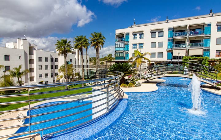 Precioso Apartamento Con Piscina. - Santa Pola