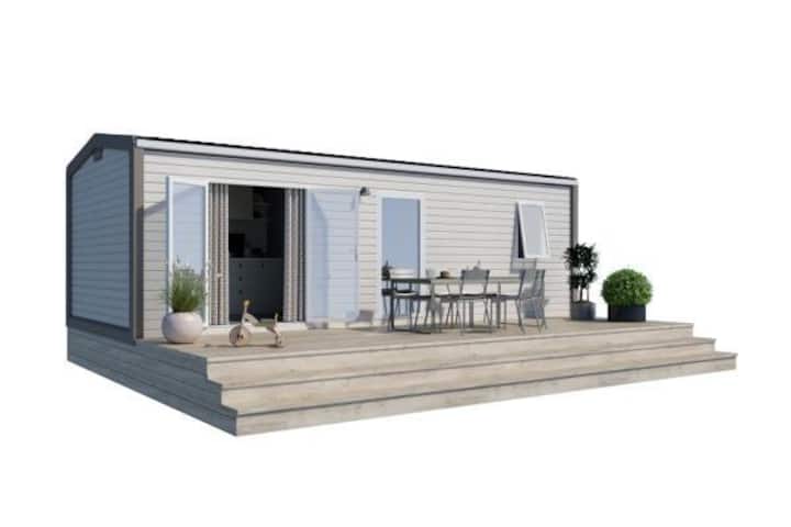 Mobil Home Confort 2 Chambres 4 Personnes, Terrass - Cayeux-sur-Mer