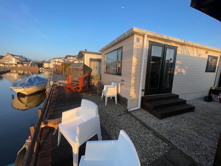 Chalet Welcome Direkt Am Wasser Mit Eigenem Steig - Medemblik