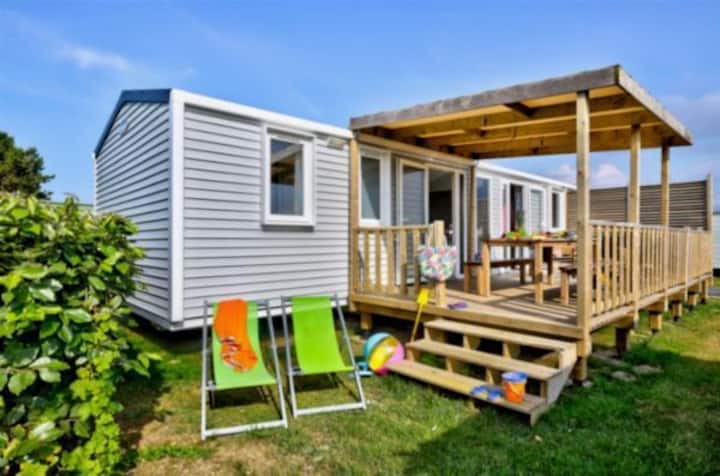 Mobil Home Confort+ 3 Chambres 6 Personnes, Tv, 35 - Normandie