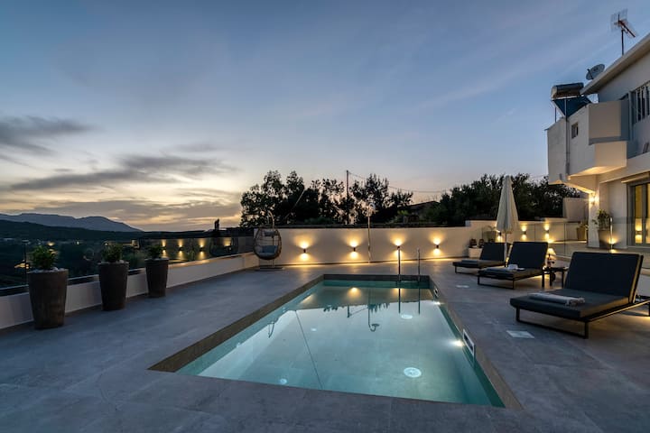 Elea Horizon Villa - Luxury Among The Olive Groves - Kreta