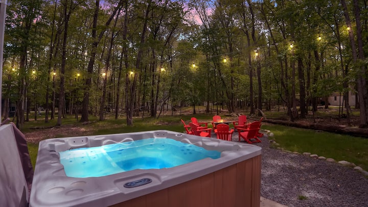 Cozy Fall Stayhome Theatrearcadefirepithottub - Towamensing Trails