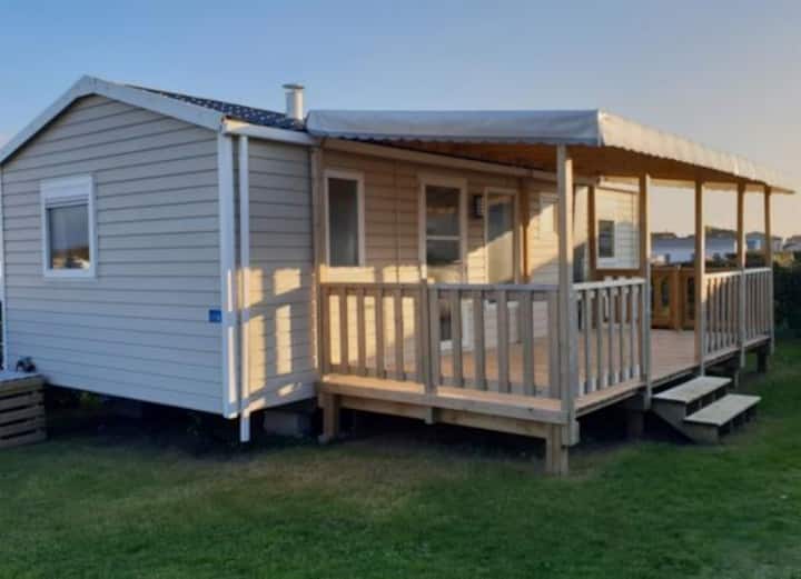 Mobil Home Opalia 3 Chambres 6 Personnes, Terrasse - Rang-du-Fliers