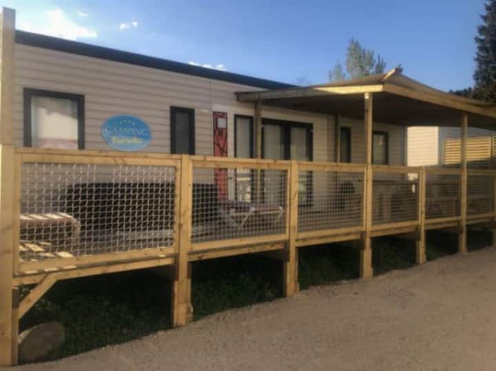 Mobil Home Premium 4 Chambres 8 Personnes, Terrass - Aubenas