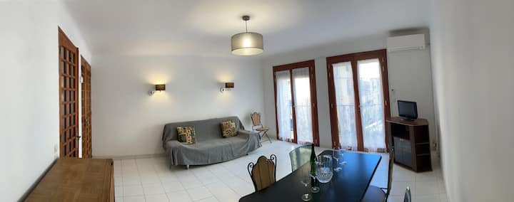 Appartement Lumineux 2 Chambres Climatisés Centre - Sète