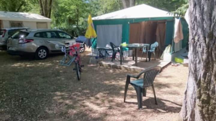 Bungalow Toilé 2 Chambres 4 Personnes, Sans Sanita - Limeuil