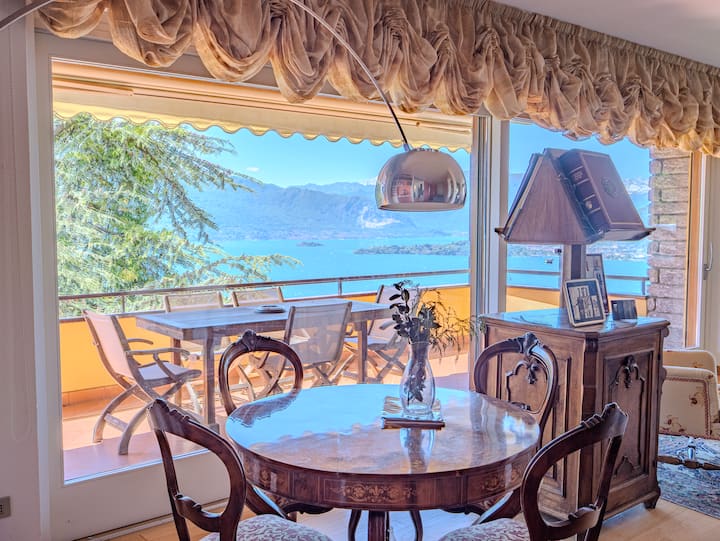 Villa Con Vista Magnifica Sul Lago Maggiore - Stresa
