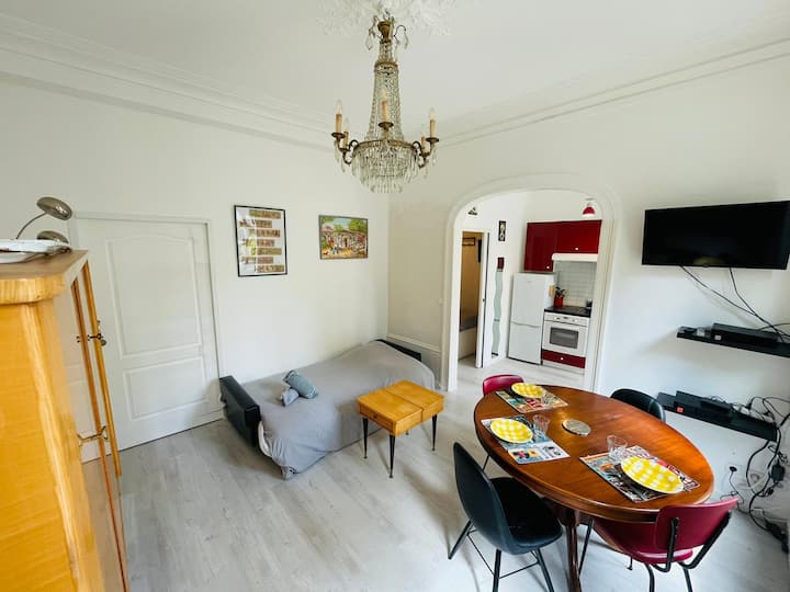 Le Cosy Vintage | Parking & Accessibilité Pmr - Bois-Guillaume
