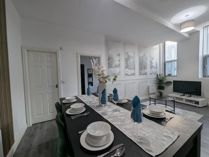 Modern 1br Flat In Leeds - Wifi - Leeds