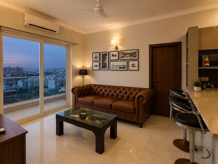 Yamaguchi San's Vintage Cozy House|2bhk|pool - Sohna