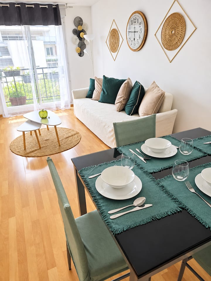 Appartement Lumineux, à Deux Pas De La Seine - Épinay-sur-Seine