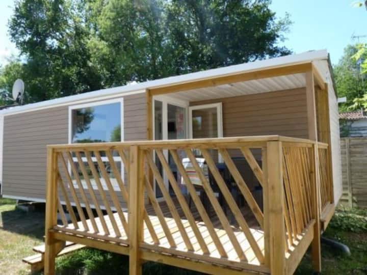 Mobil Home Lodgia 2 Chambres 4 Personnes, Tv, 24 M - Saujon