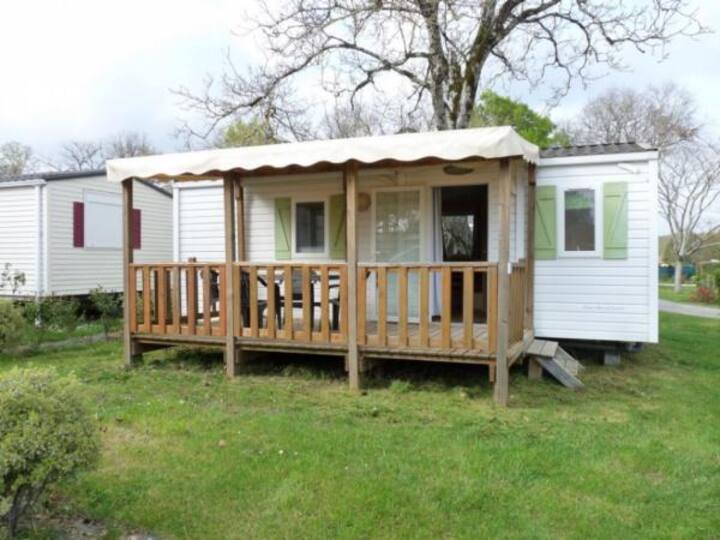Mobil Home Cactus 2 Chambres 4 Personnes, Tv,  28 - Saujon