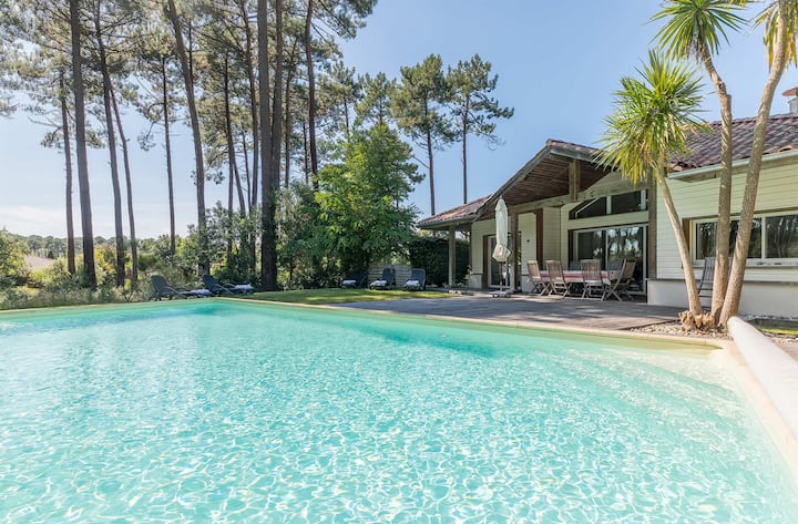 Belle Villa Rénovée Avec Piscine Privée Et Jardin - Moliets-et-Maa