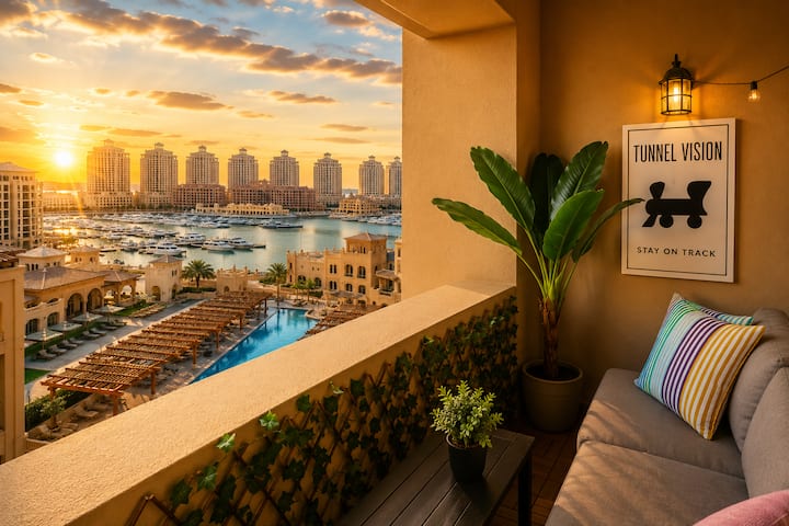 Studio With Balcony, Wellness&spa Access@pearl T19 - Catar